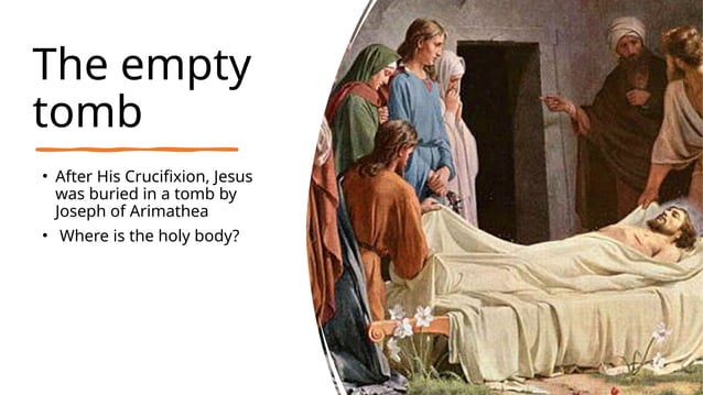 Proofs of Christ’s Resurrection The empty tomb | PPT