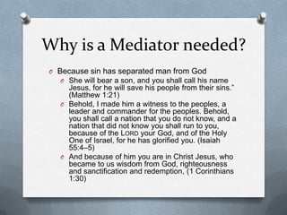 Christ The Mediator | PPTX