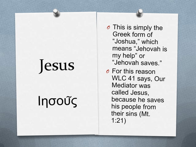 Christ The Mediator | PPT