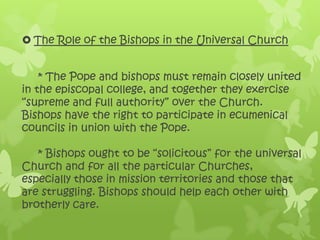 Christus dominus | PPTX