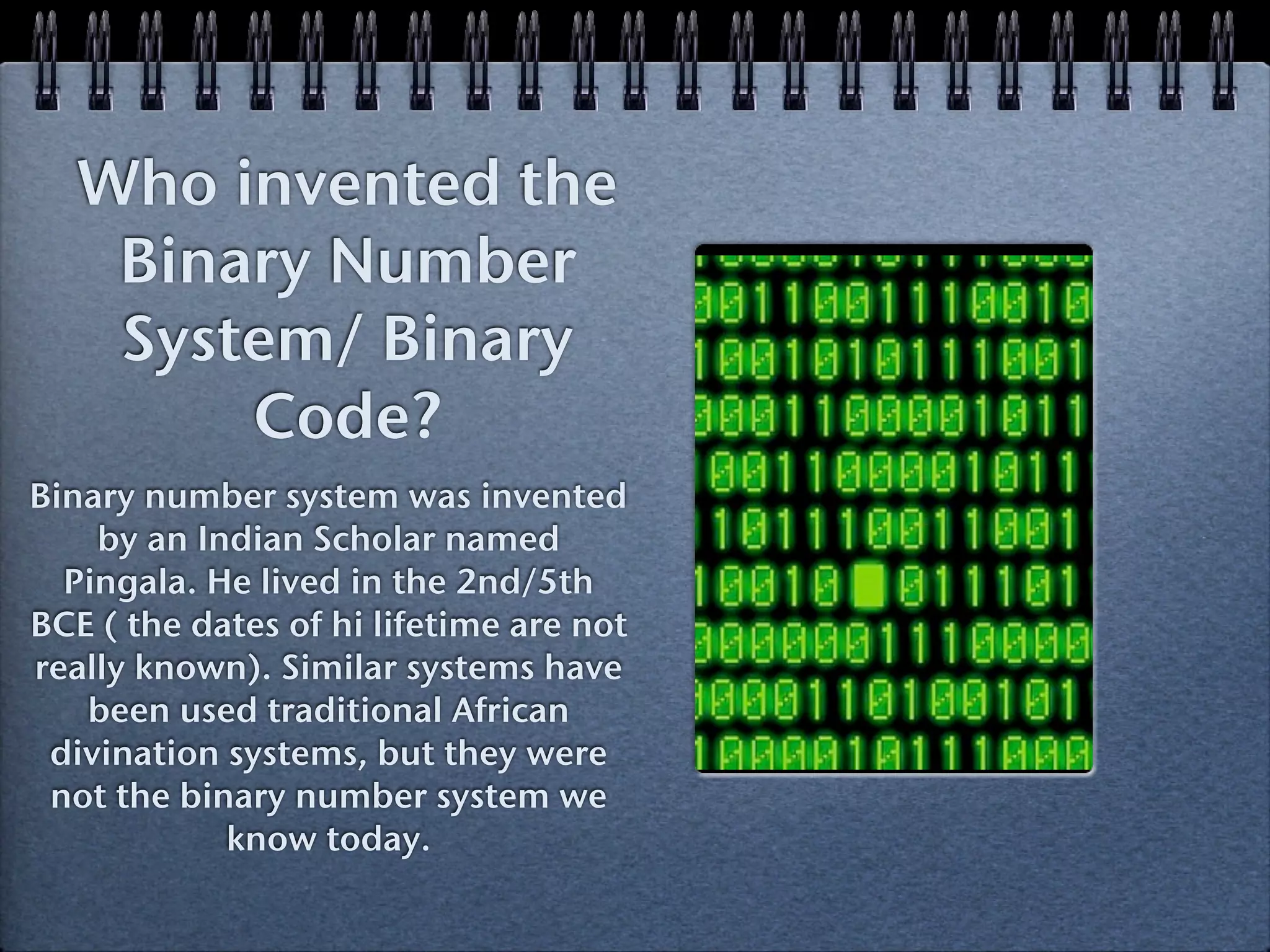 Binary number | KEY