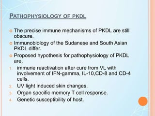 case presentation on post kala azar dermal leishmaniasis (PKDL) | PPTX