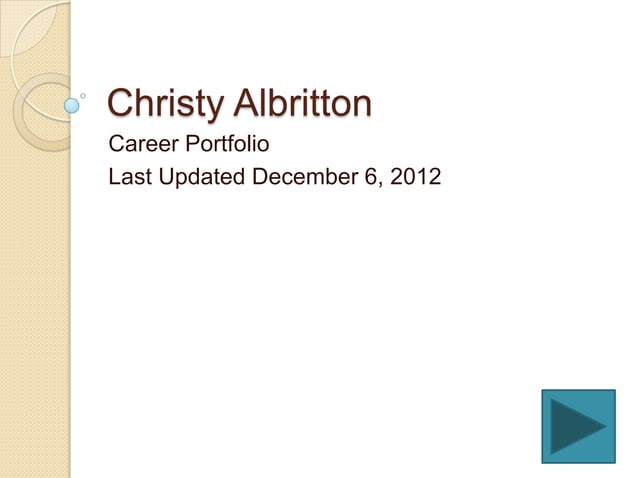 Christy albritton | PPT