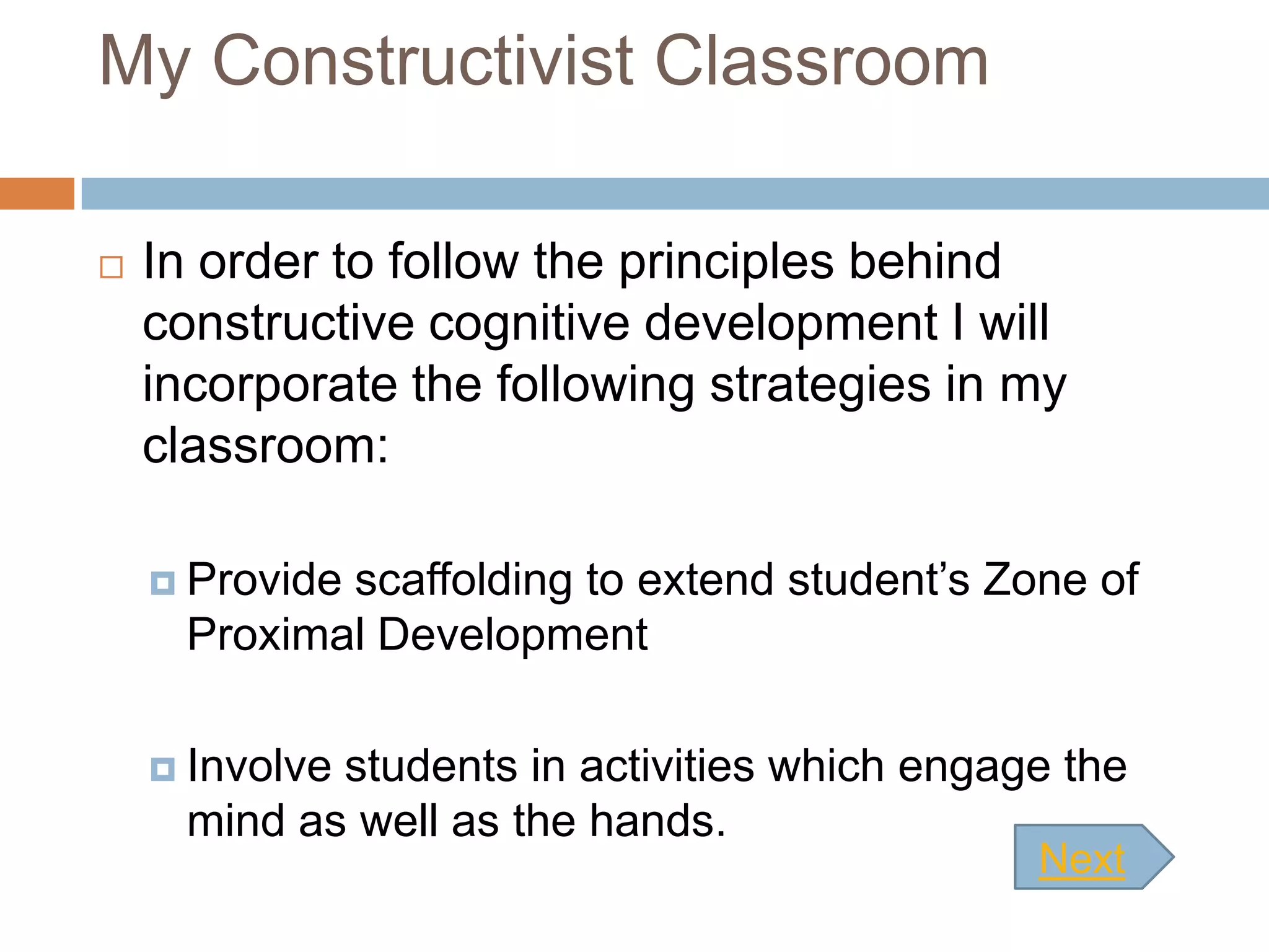 Constructivist Approach to Teaching and Learning | PPTX