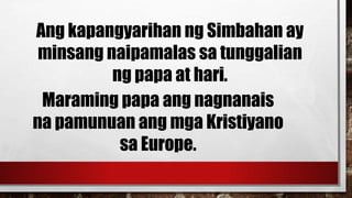 Ang Simbahan noong MIDDLE aGES | PPTX