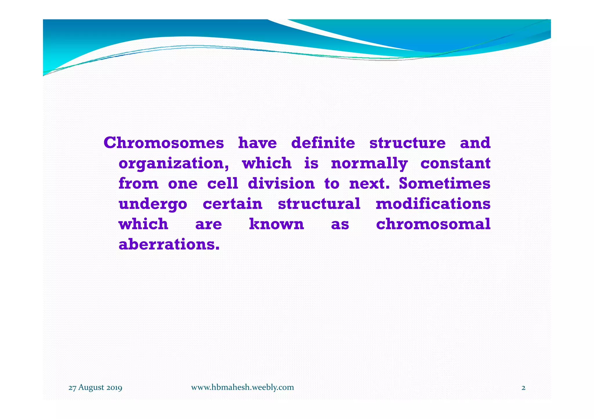 Chro.Mutations.pdf | Genetics | Science
