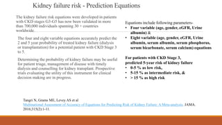Chronic renal failure update on diagnostic tests | PPT