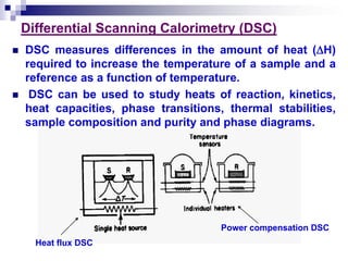 lecture notes of thermal analysis in power points | PPT