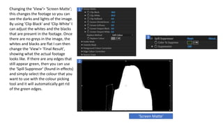 Chromakey effect | PPT