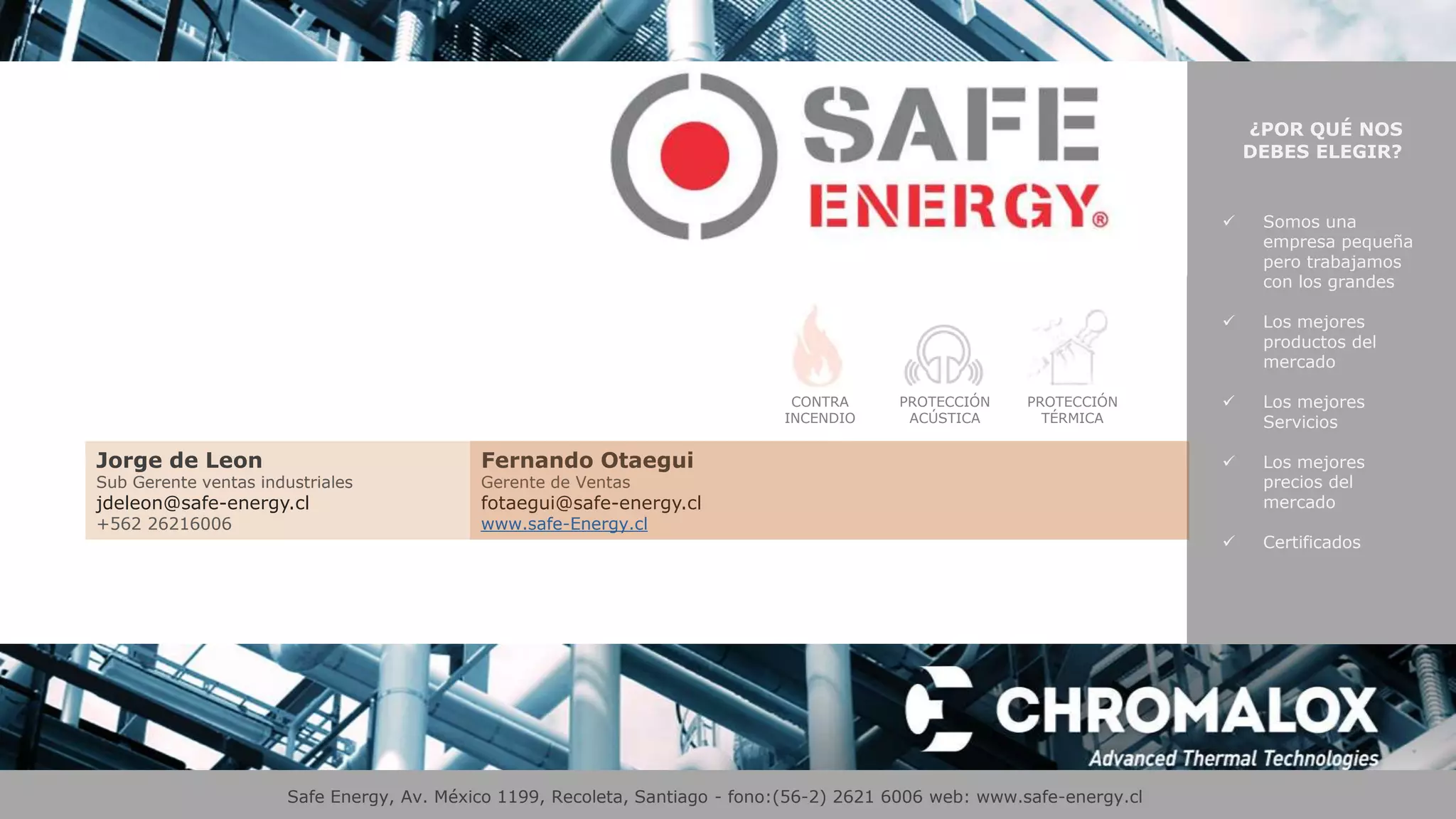 Soluciones Chromalox | PPTX