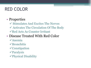 Chromatherapy | PPTX