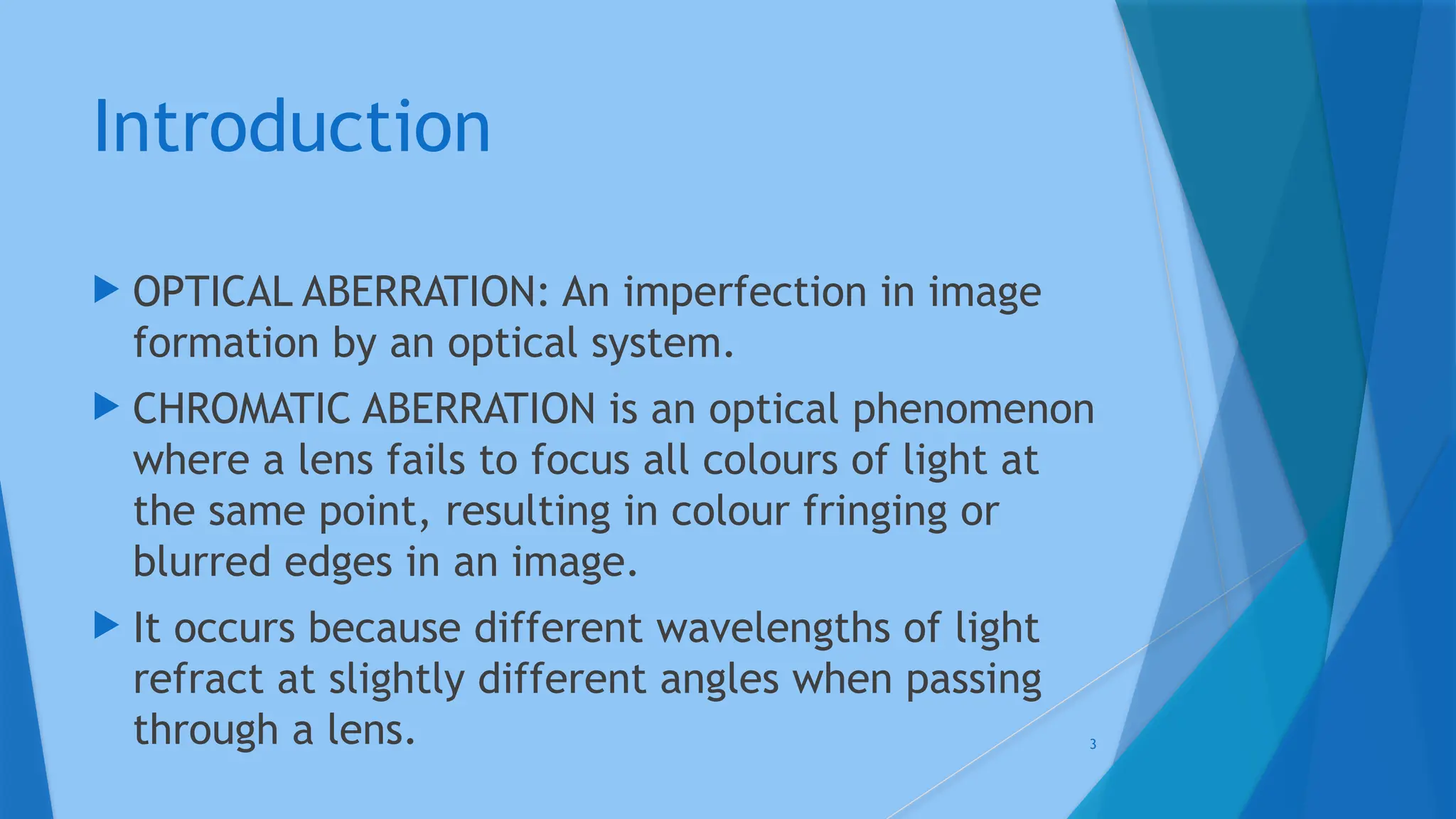 chromatic aberration Geometrical Optics.pptx
