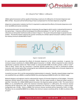 Chromatic dispersion white_paper | PDF
