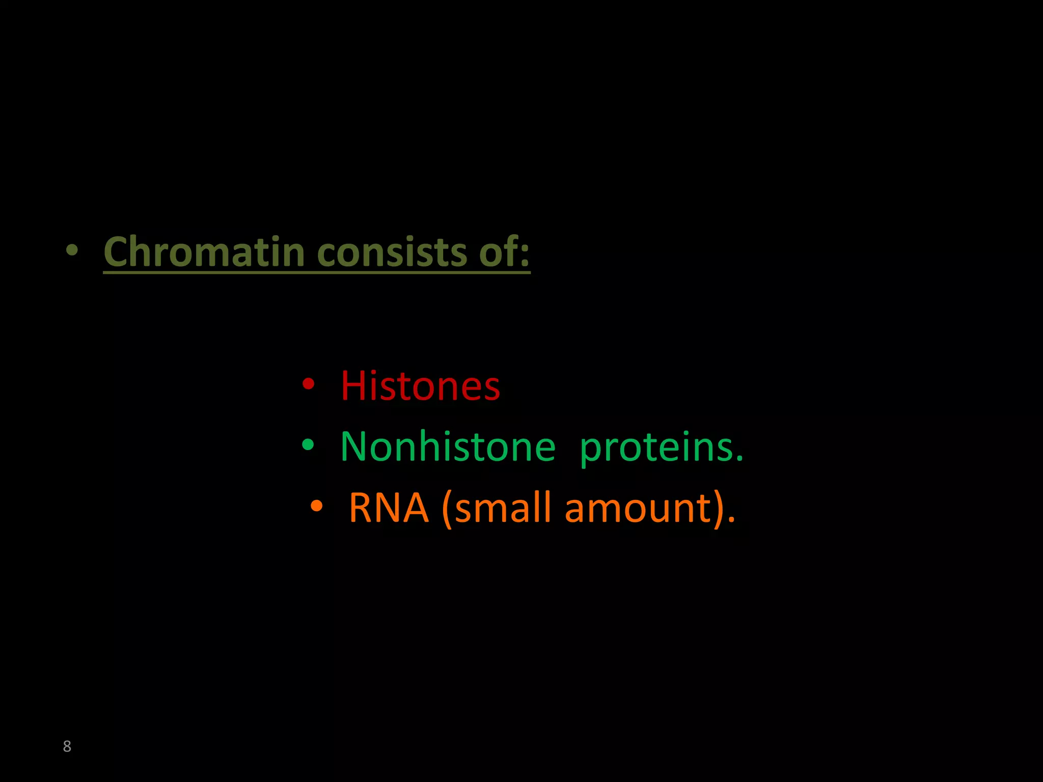 Chromatin structure "DNA+CHROMOSOME" | PPTX