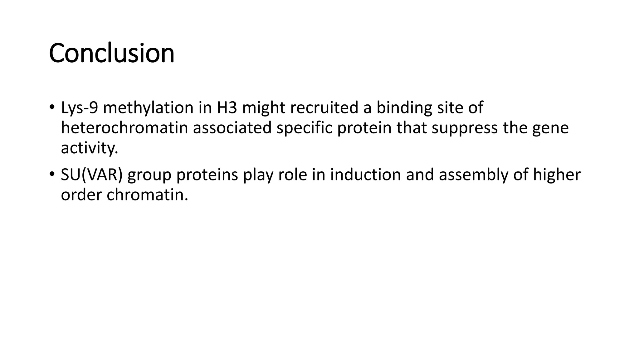 Chromatin structure | PPTX