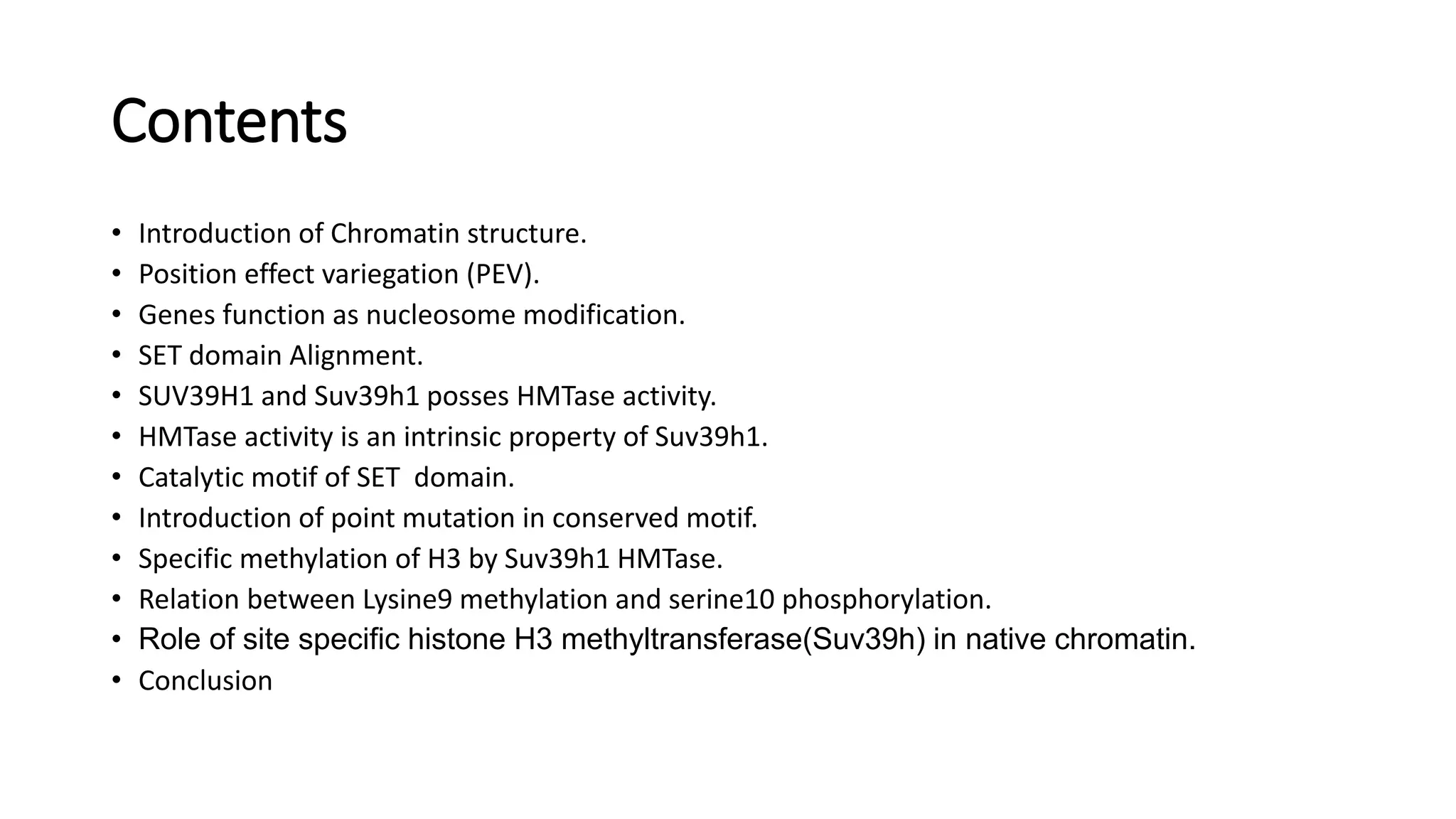 Chromatin structure | PPT