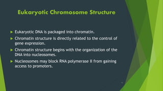 Chromatin structure | PPTX