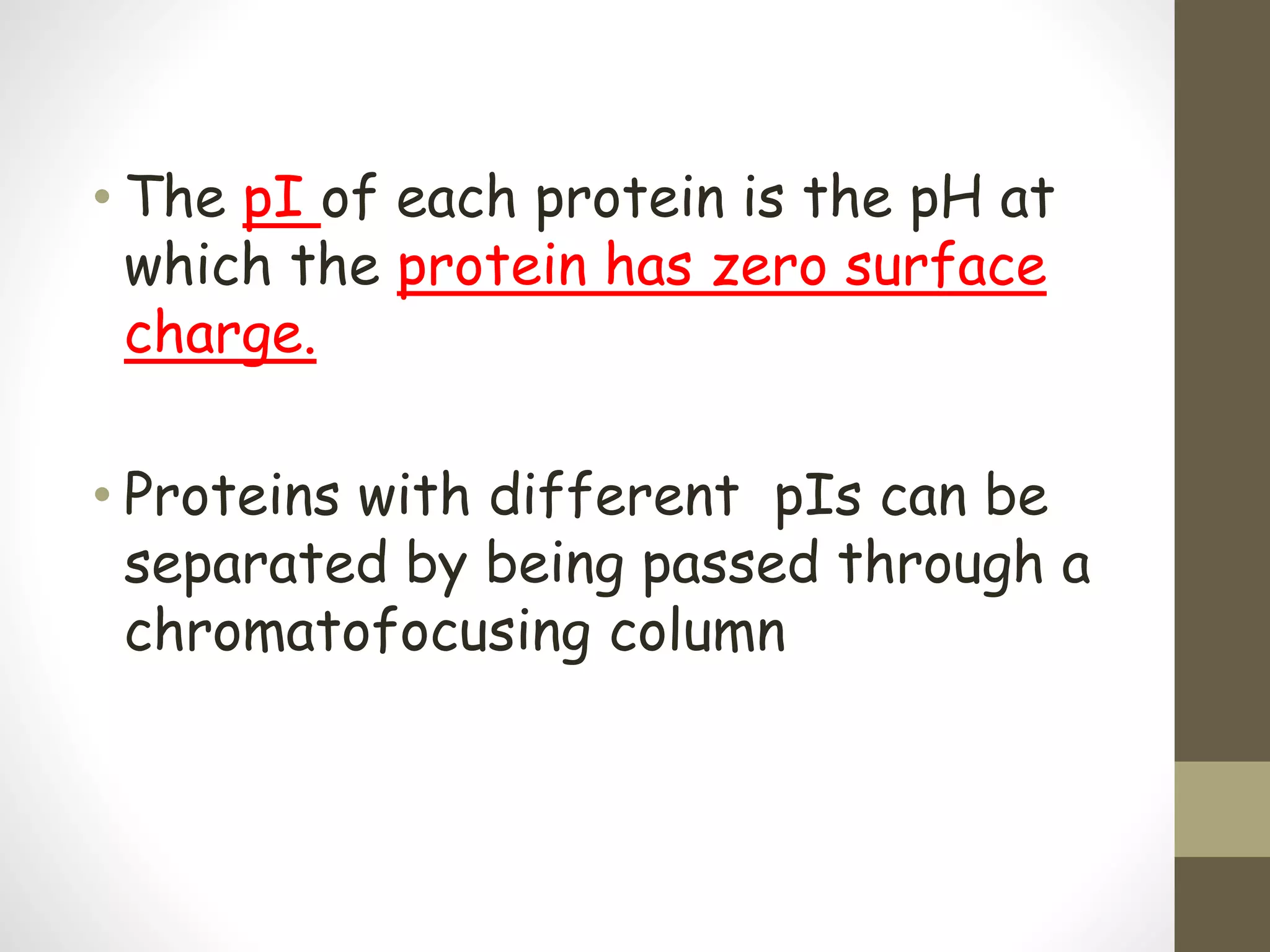 Chromatofocusing | PPTX
