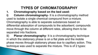 CHROMATOGRAPHIC TECHNIQUES.pptx