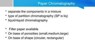 chromatography-1.pptx chromatography and | PPT