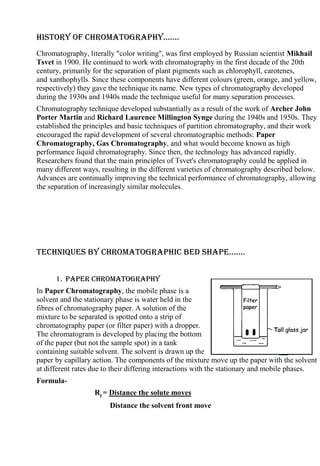 Chromatography 120726045329-phpapp02 | PDF