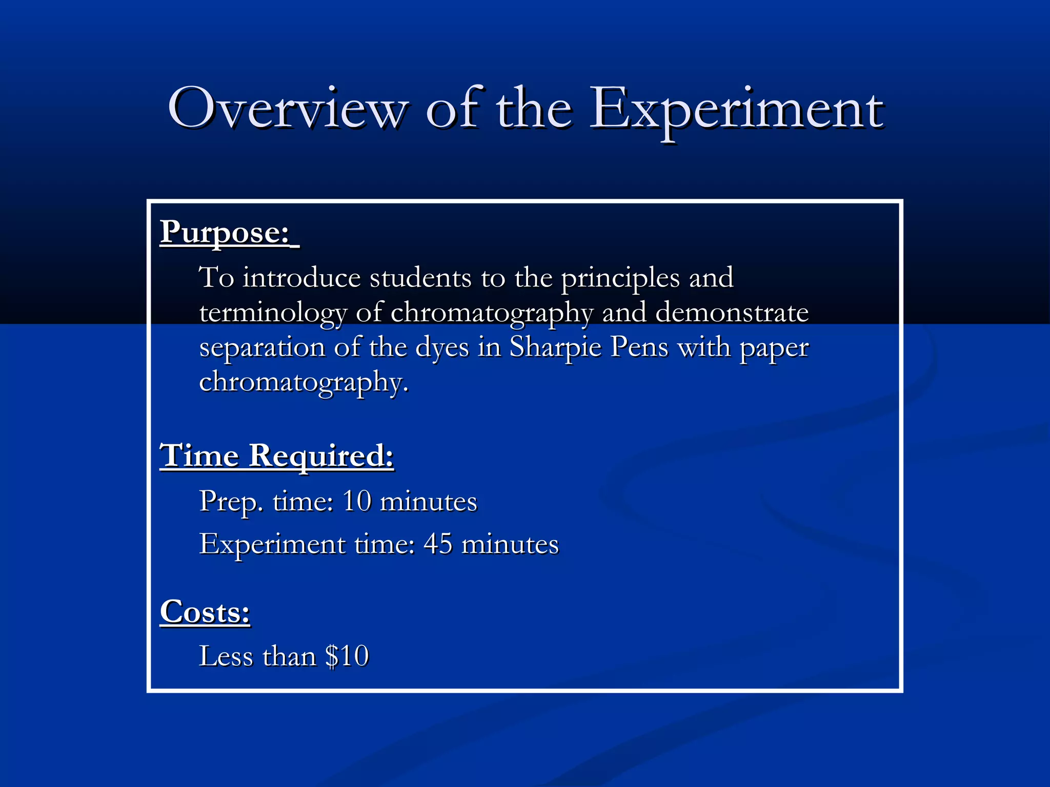 Chromatography | PPT