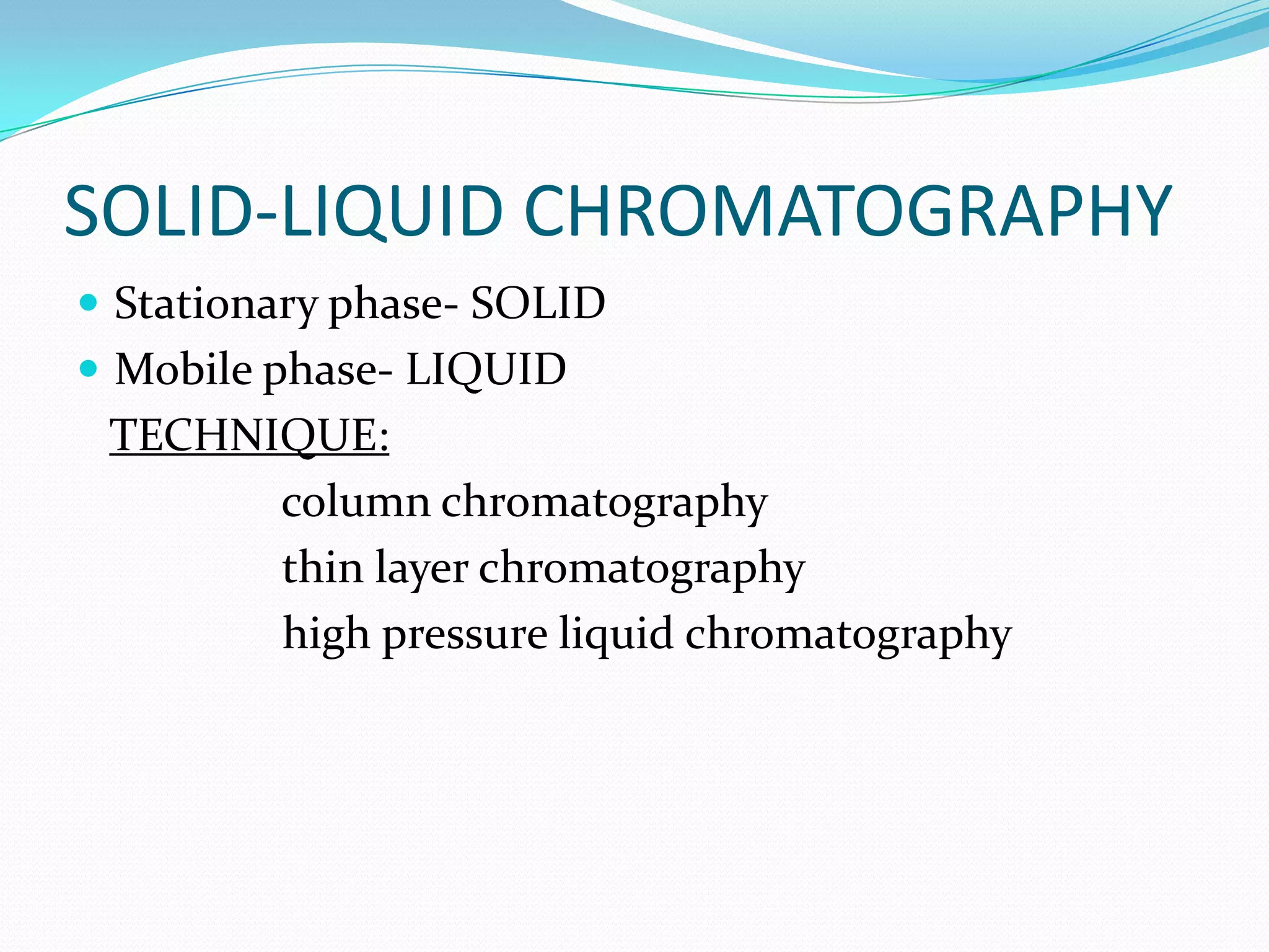 Chromatography | PPTX