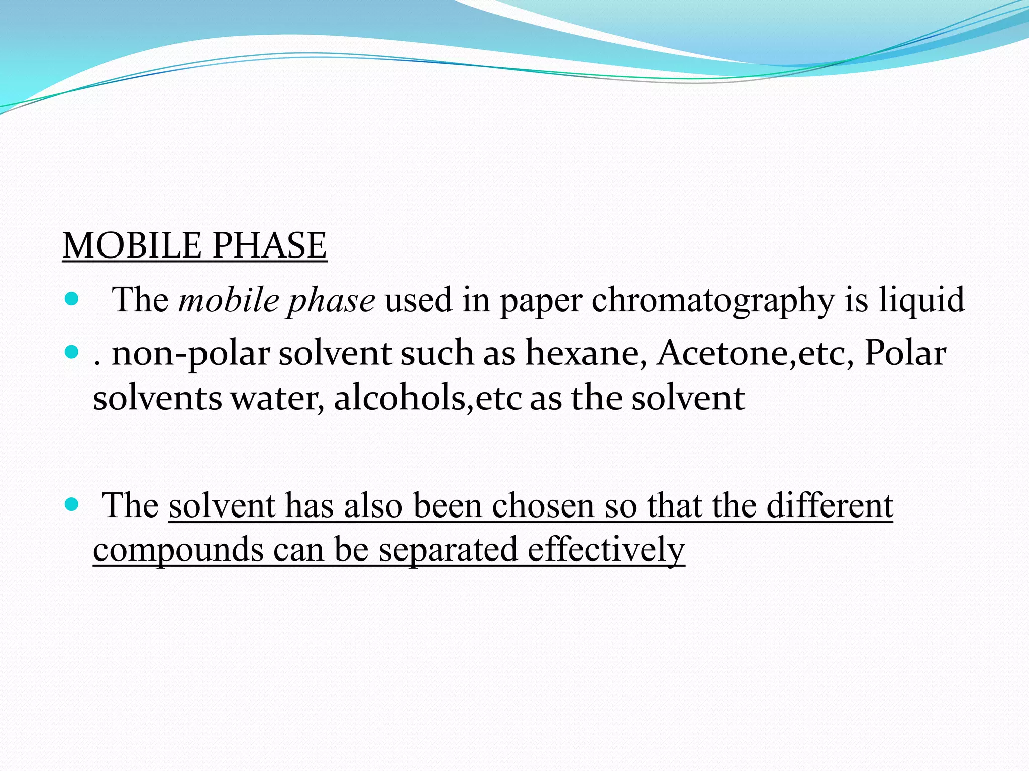 Chromatography | PPTX