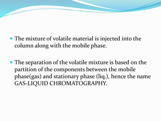 Chromatography and its types | PPTX