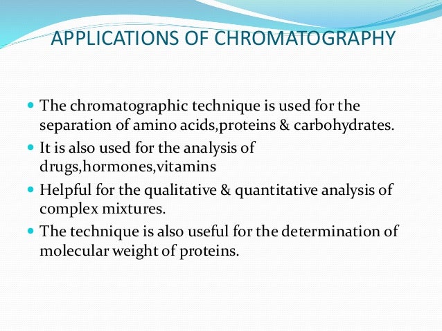 Chromatography and its types