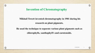 Chromatography | PPTX
