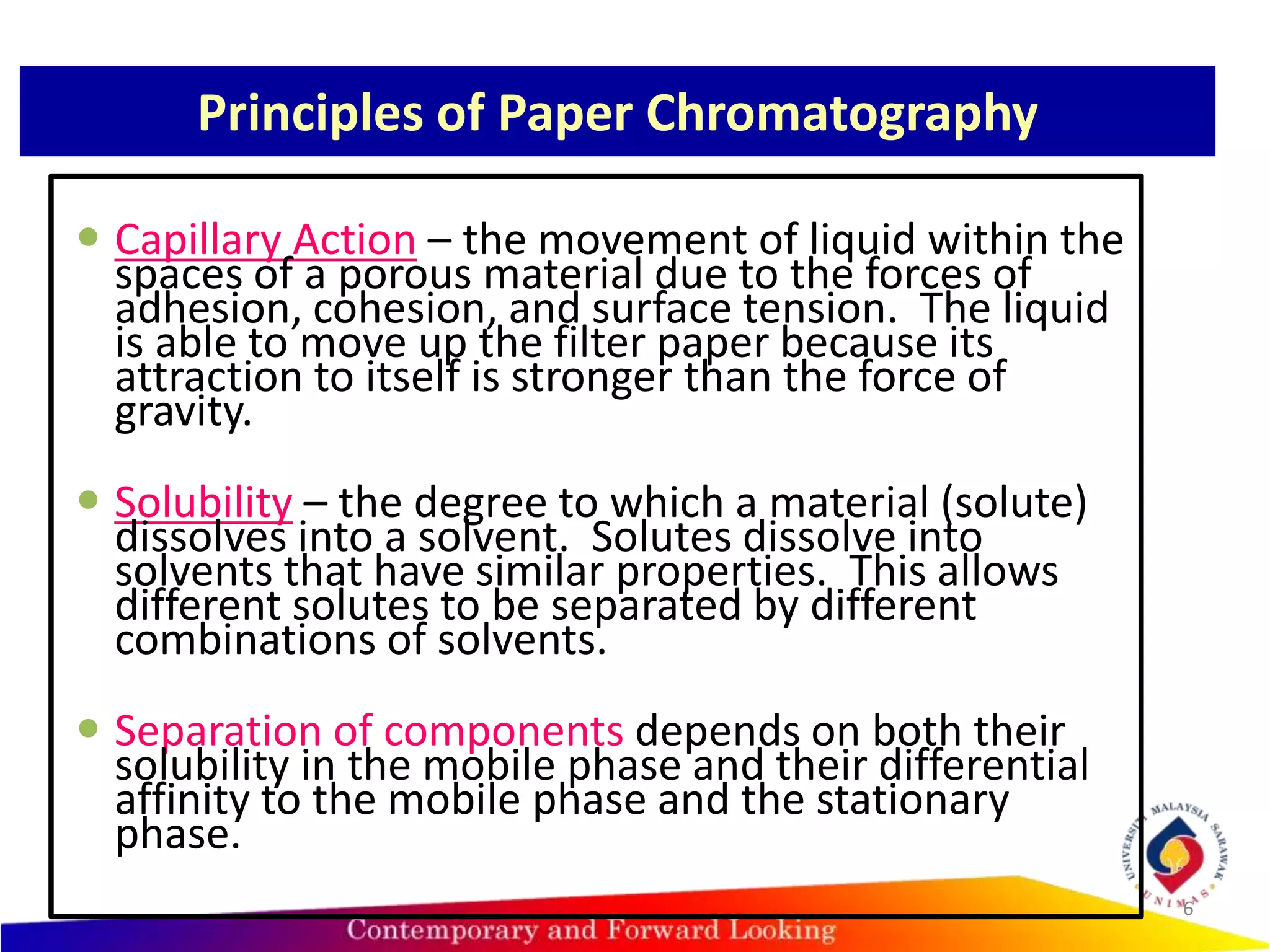 Types of chromatography | PPTX