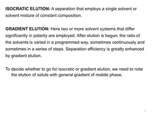 Chromatography Basics | PPTX