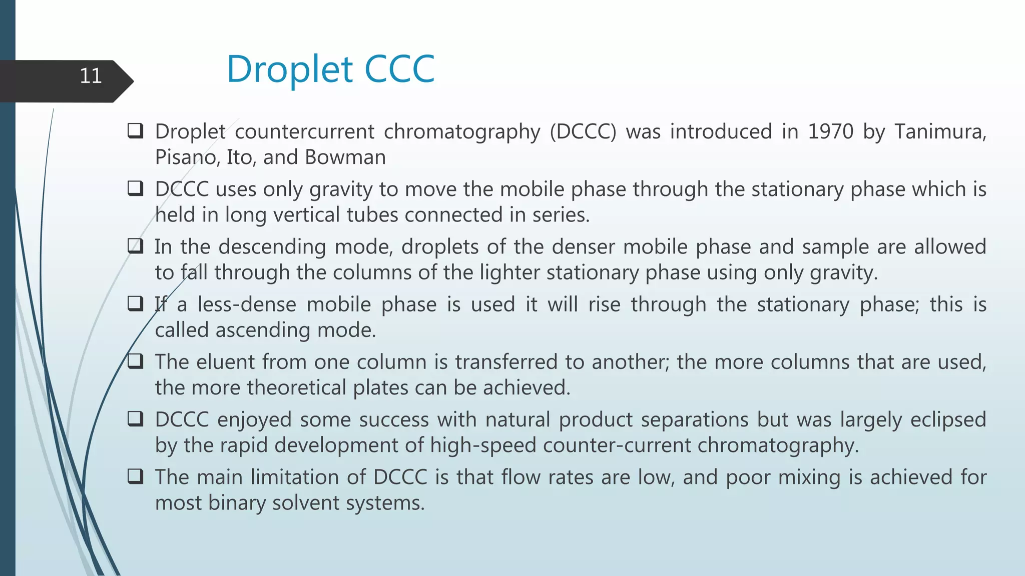 Countercurrent Chromatography | PPTX