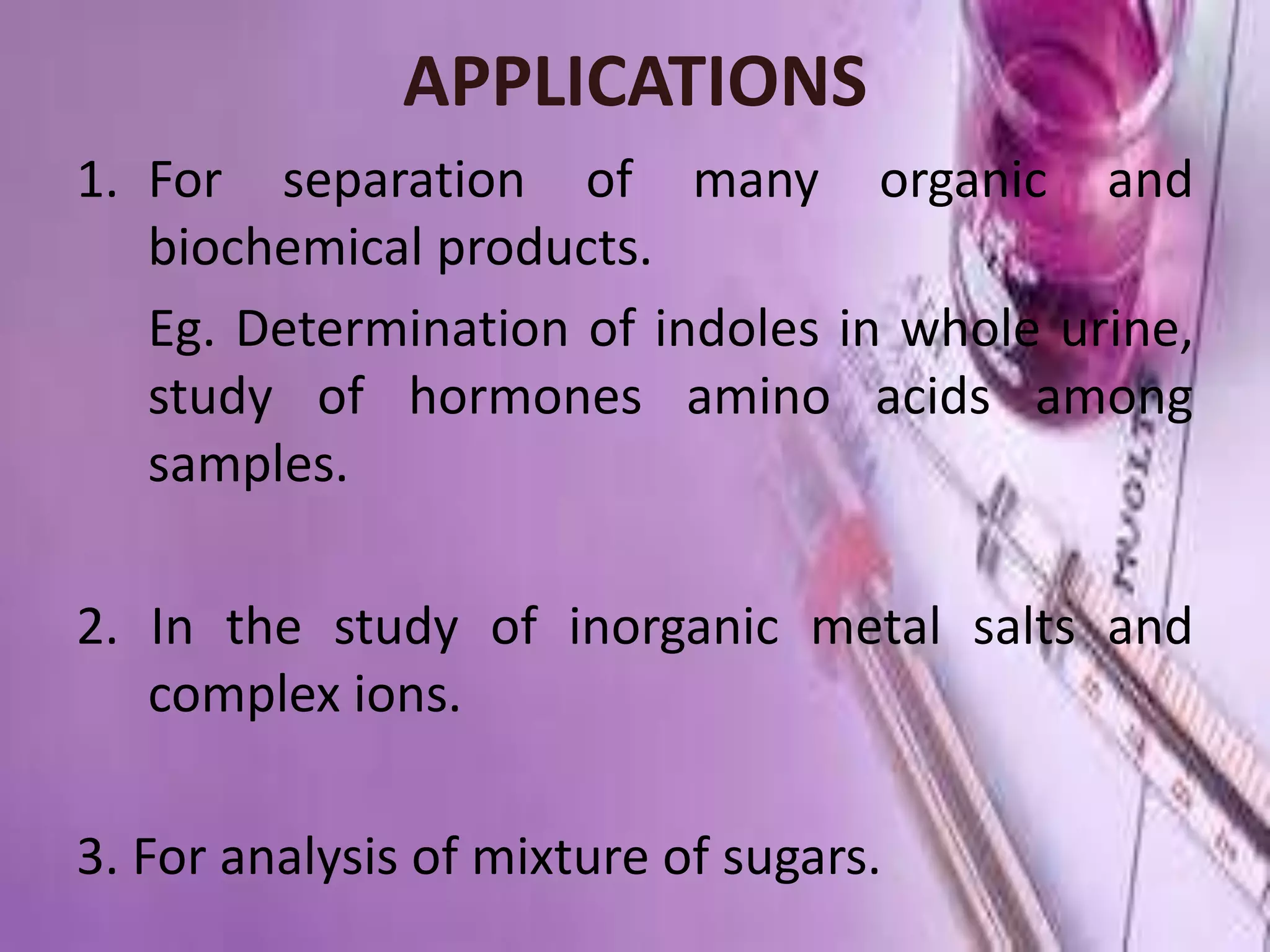 Chromatography : A seperation technique | PPTX