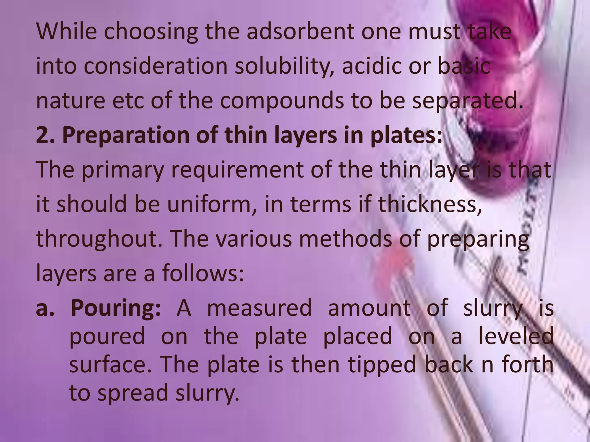 Chromatography : A seperation technique | PPTX