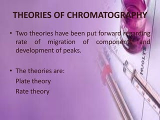 Chromatography : A seperation technique | PPTX