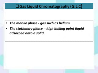 Chromatography | PPTX