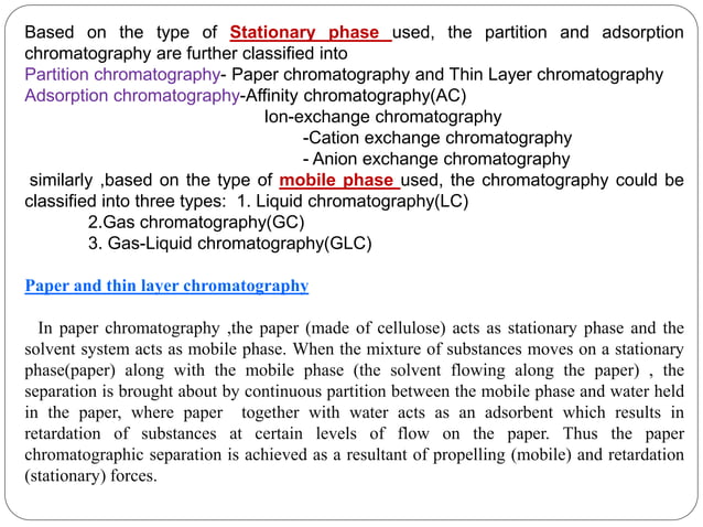 Basic of Chromatography | PPT