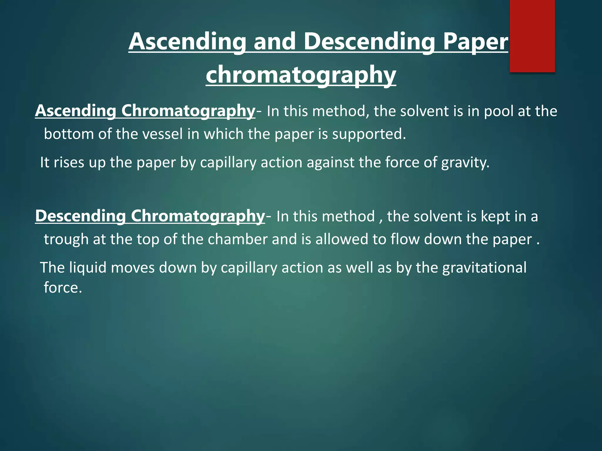 Chromatography | PPTX