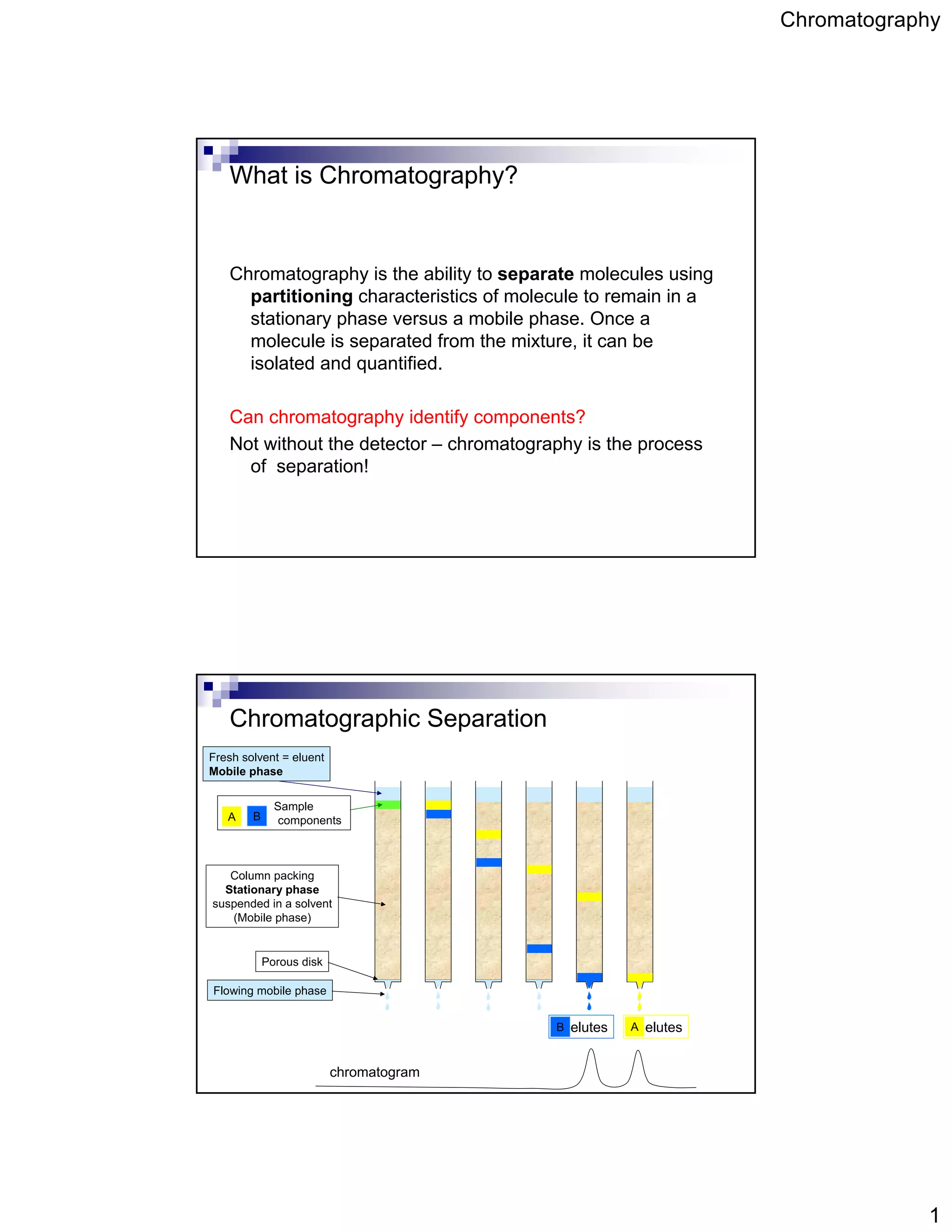 Chromatography | PDF