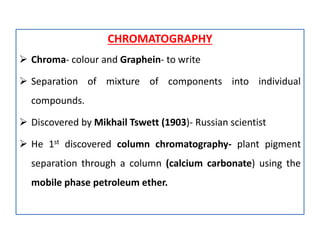 Chromatography | PPT