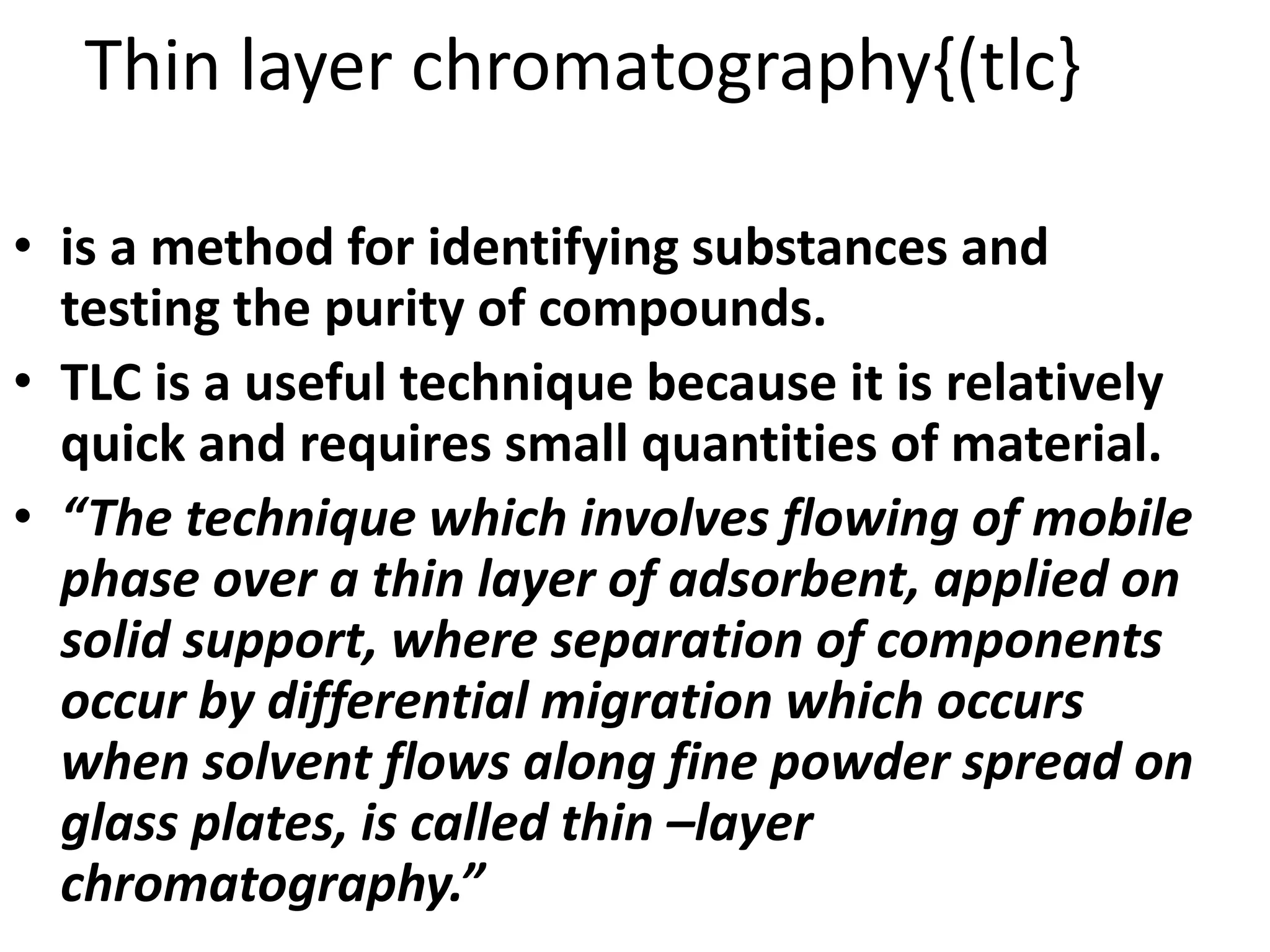 Chromatography | PPTX