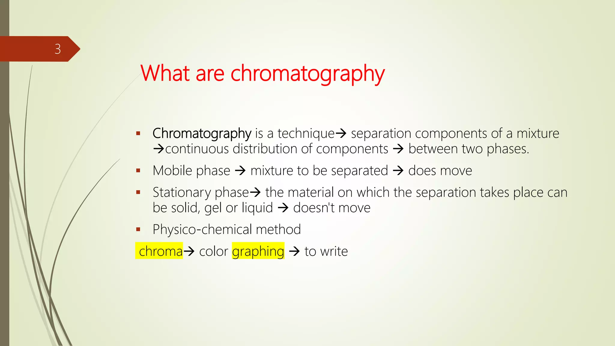 Chromatography | PPTX