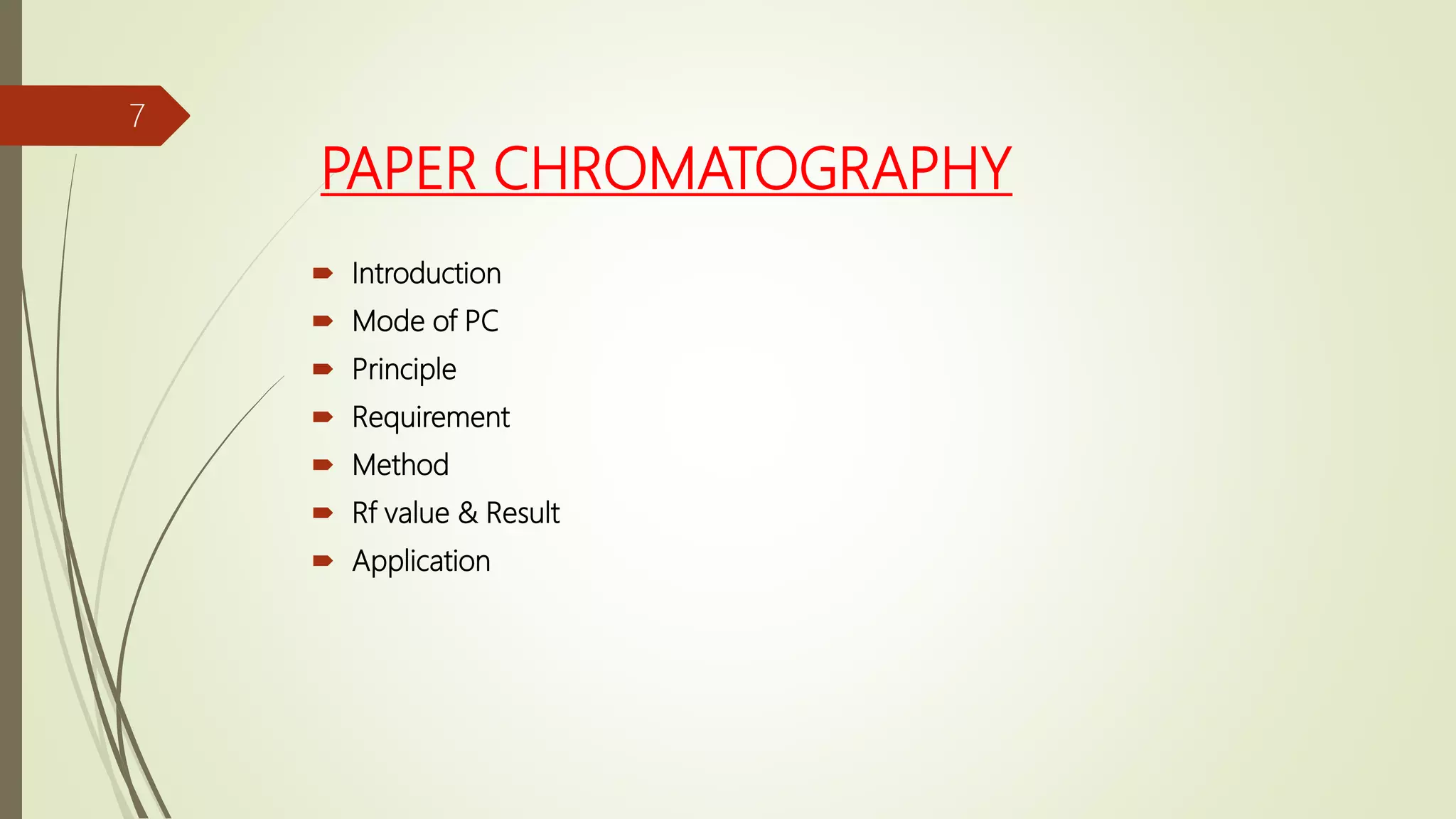 Chromatography | PPTX