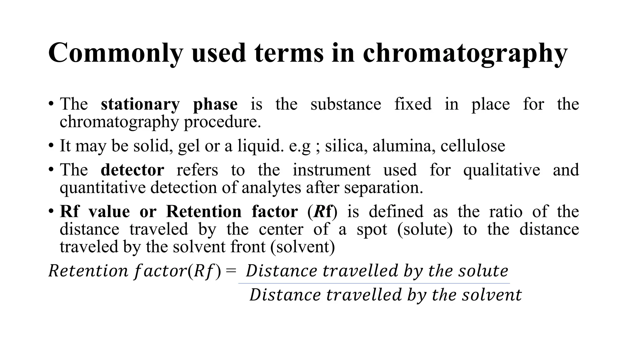 Introduction of chromatography.pptx