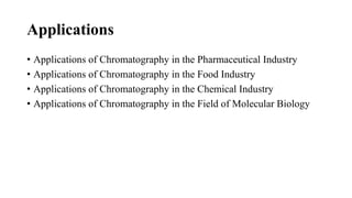 Introduction of chromatography.pptx
