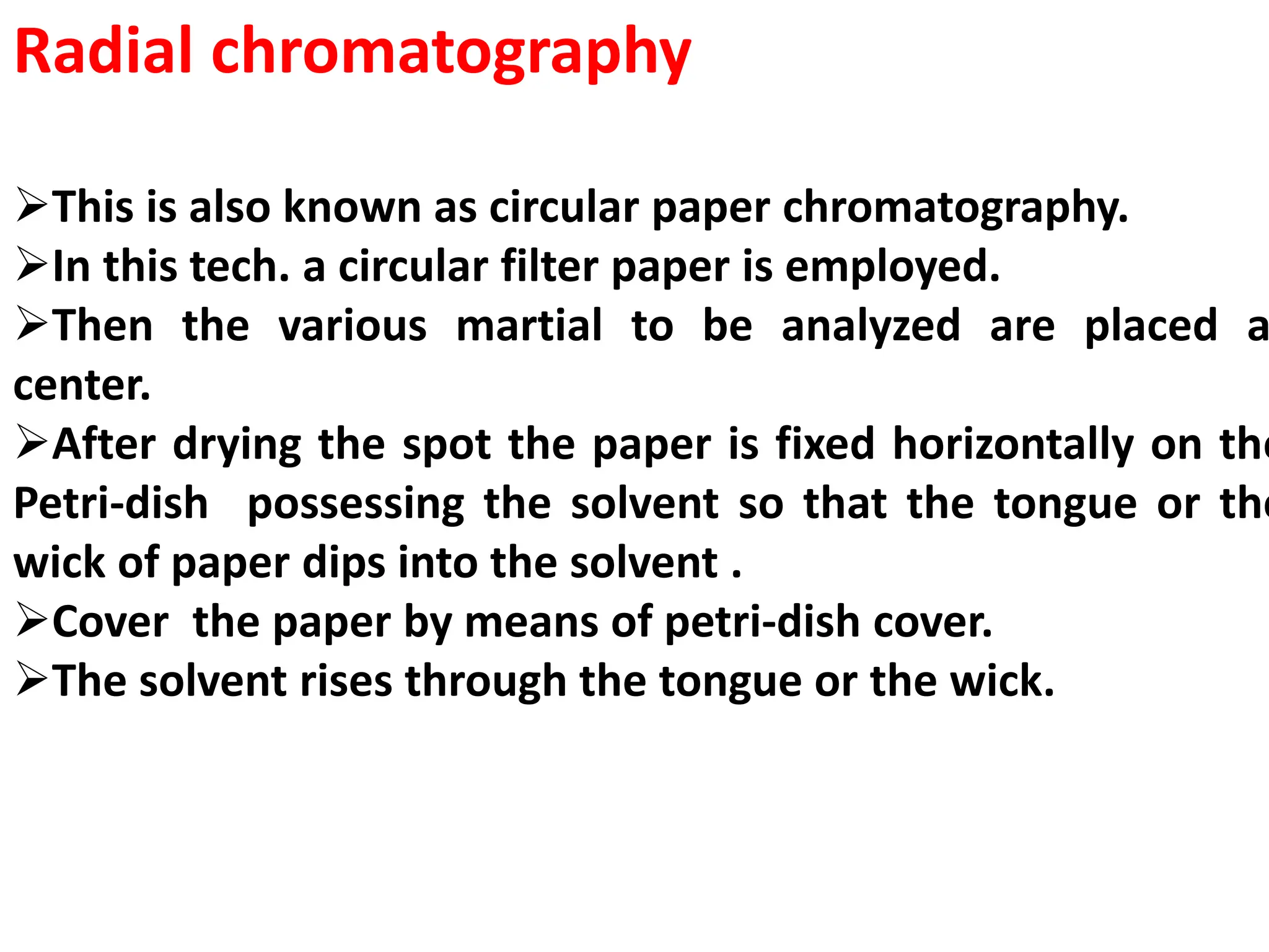 CHROMATOGRAPHY.pptx | Chemistry | Science