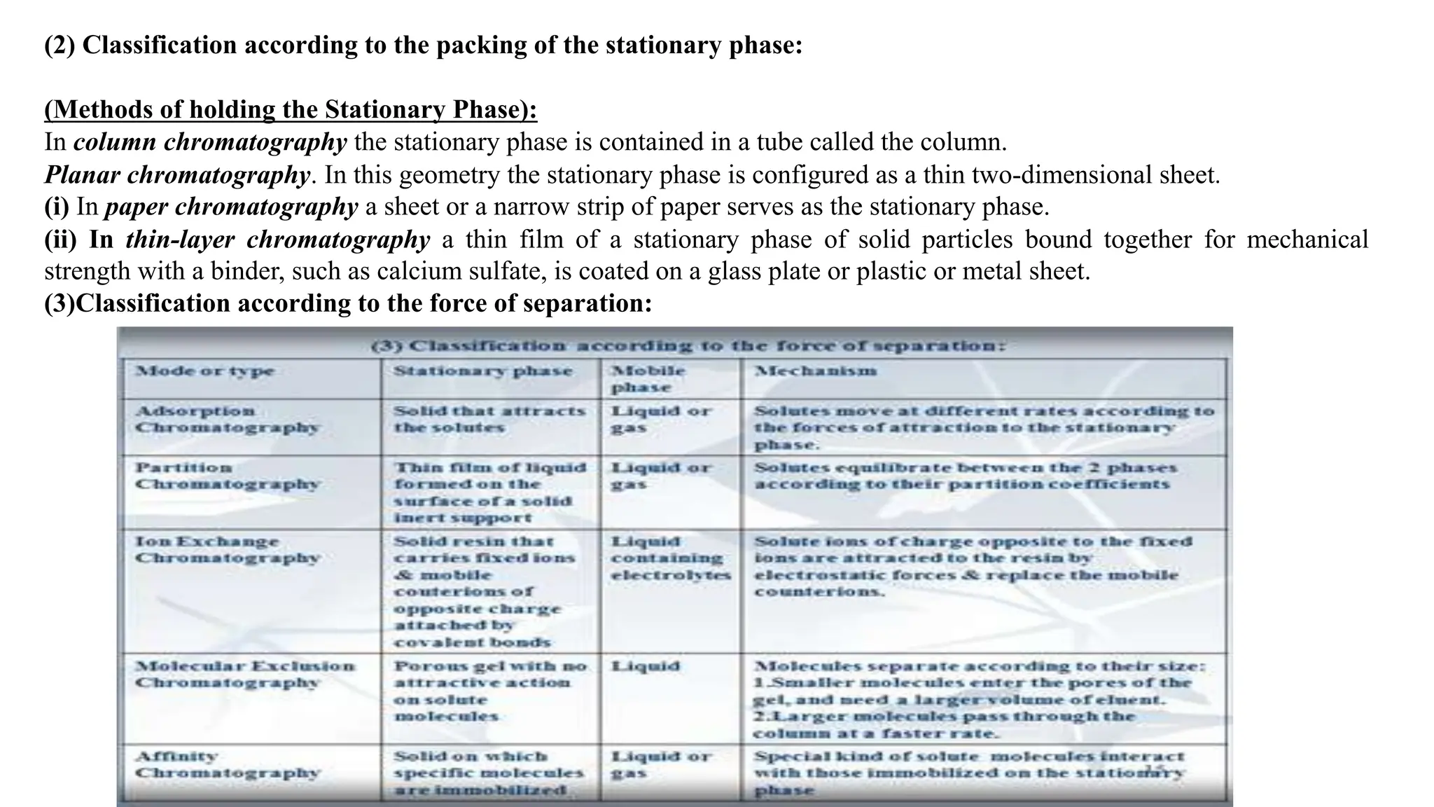 Chromatography Chromatography Slide Pptx