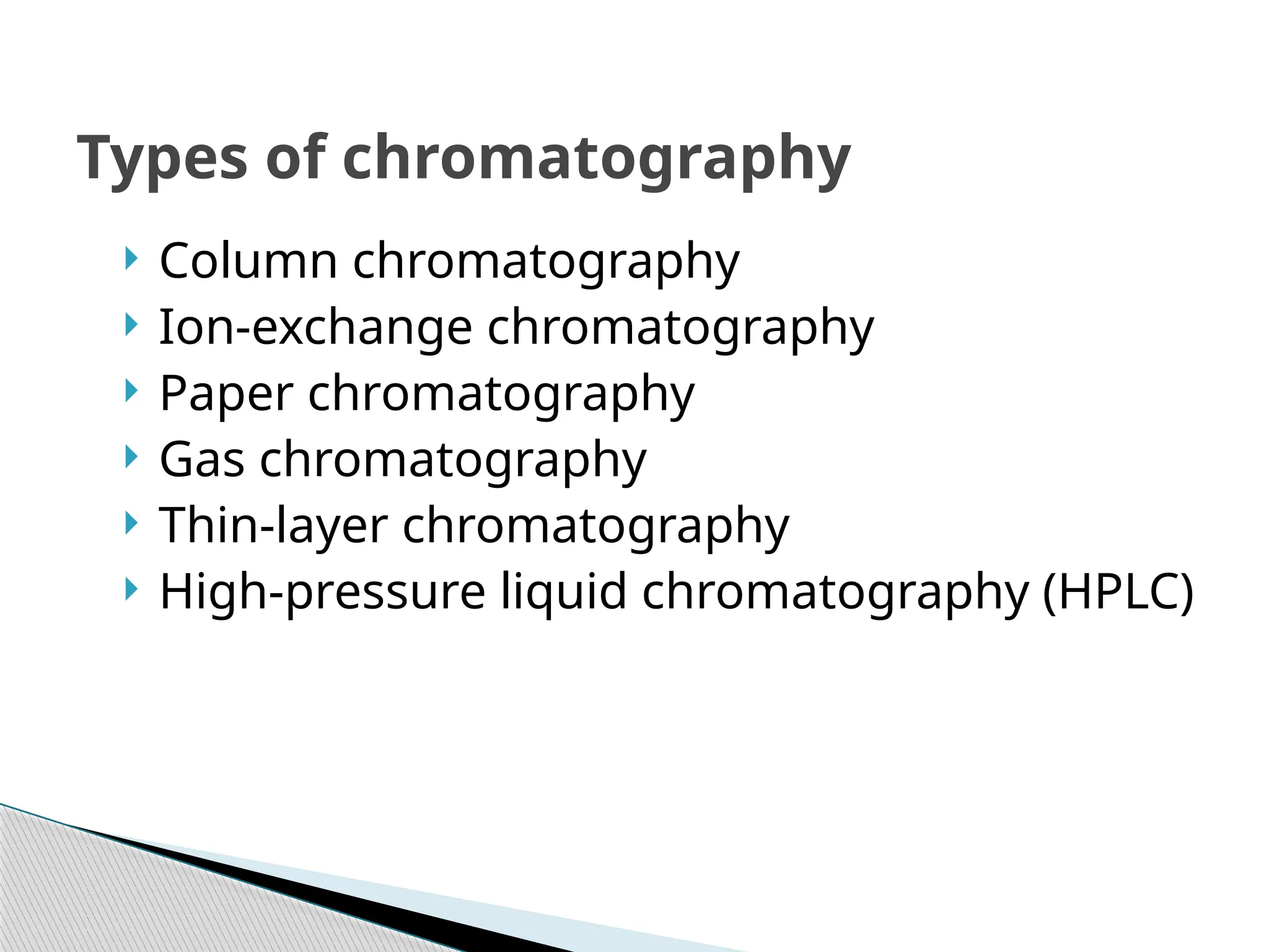 CHROMATOGRAPHY method of standardization | PPTX